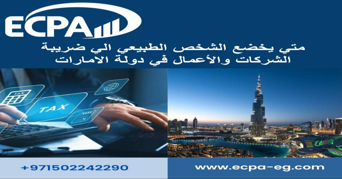 When a natural person is subject to corporate and business tax in the ...